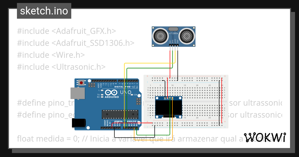 Trena digital - Wokwi ESP32, STM32, Arduino Simulator