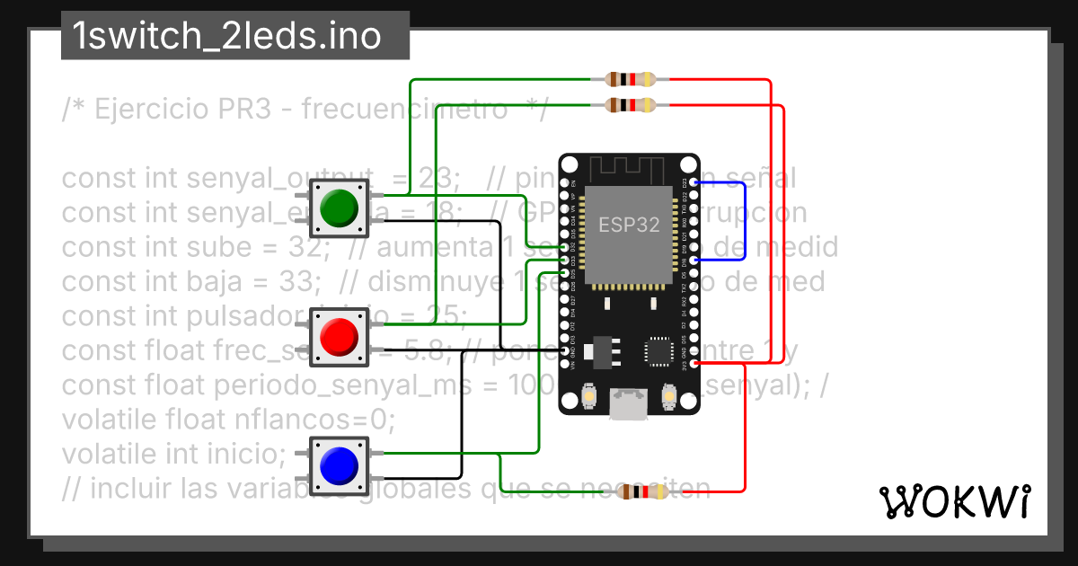 frecuentimetro - Wokwi ESP32, STM32, Arduino Simulator