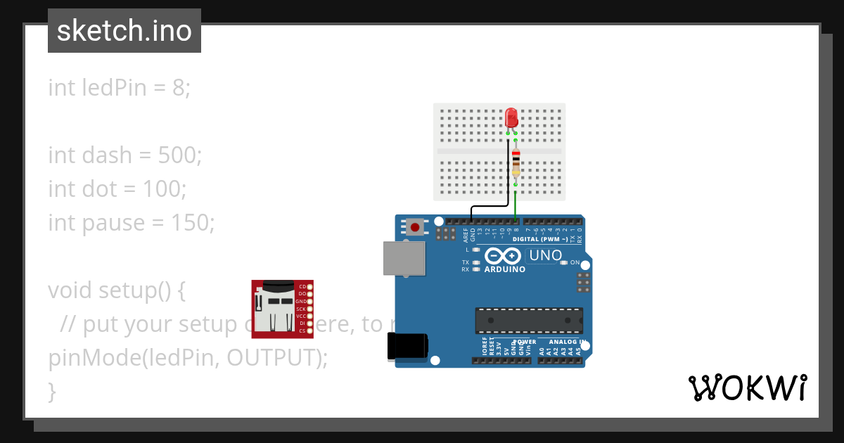 SOS - Wokwi ESP32, STM32, Arduino Simulator