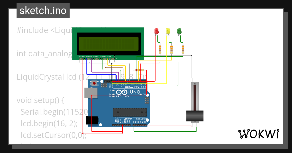 Nabilah Diya Vania_Tugas Proyek 5 - Wokwi ESP32, STM32, Arduino Simulator