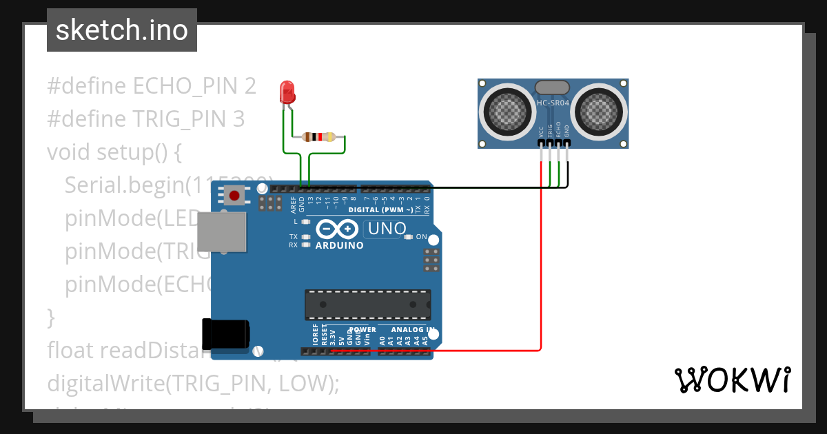 latihan 4 - Wokwi ESP32, STM32, Arduino Simulator