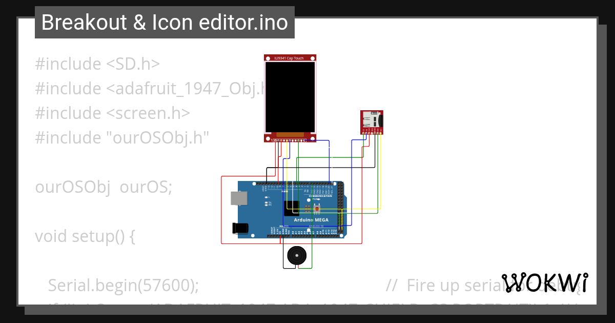 Calculator, breakout & Icon editor Copy - Wokwi ESP32, STM32, Arduino Simulator