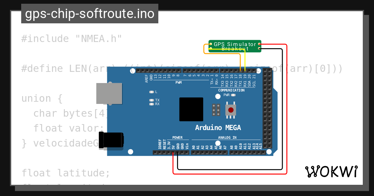 Gps System For Softroute Wokwi Esp32 Stm32 Arduino Simulator 6552