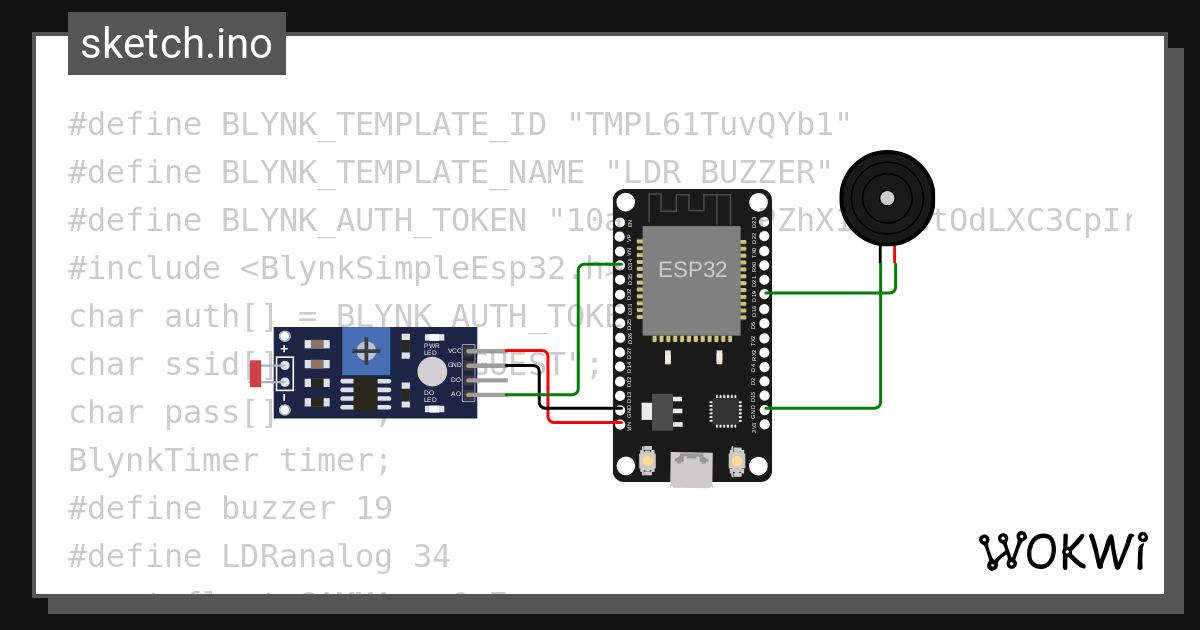 sensor LDR Blynk - Wokwi ESP32, STM32, Arduino Simulator sensor LDR Blynk - Wokwi ESP32, STM32, Arduino Simulator