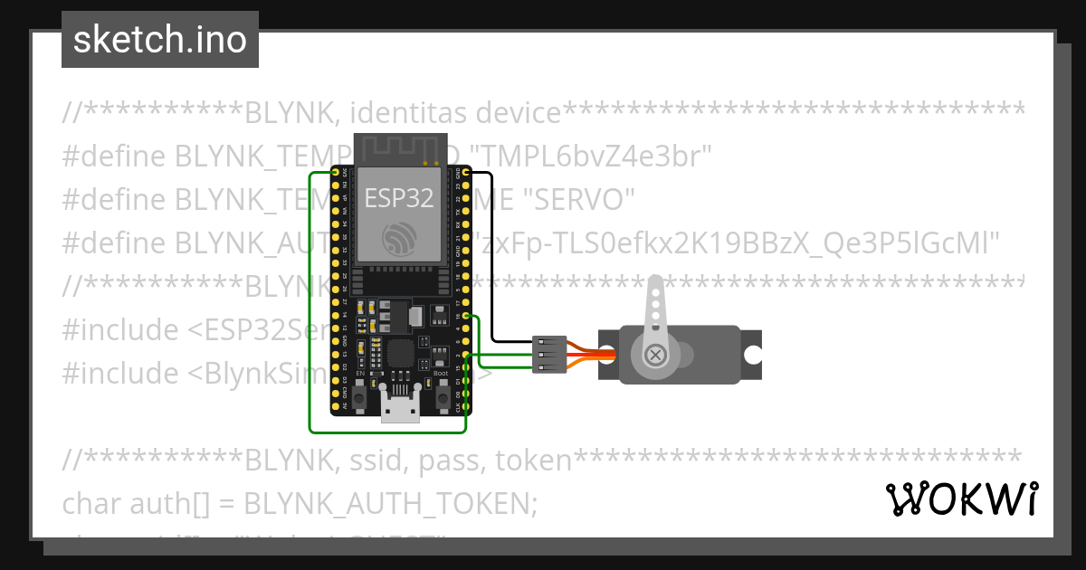 Esp 32 Servo Wokwi Esp32 Stm32 Arduino Simulator