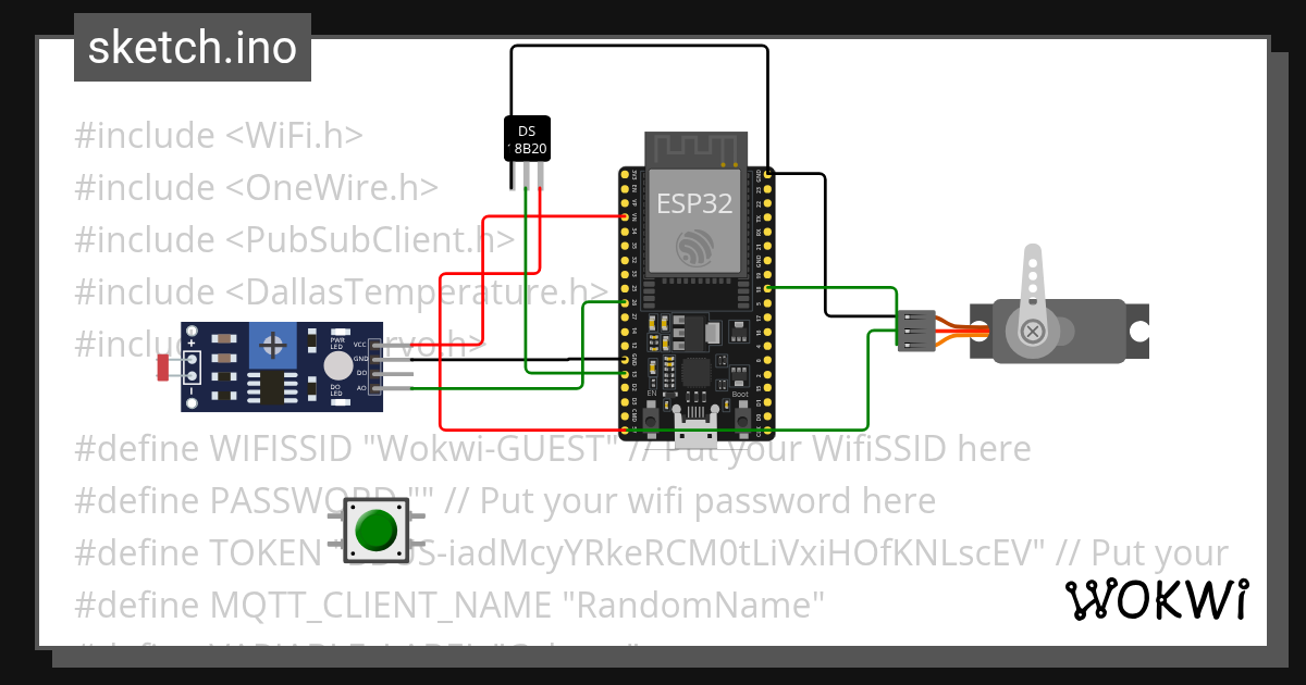 ESP32_DallasTemperature - Wokwi ESP32, STM32, Arduino Simulator