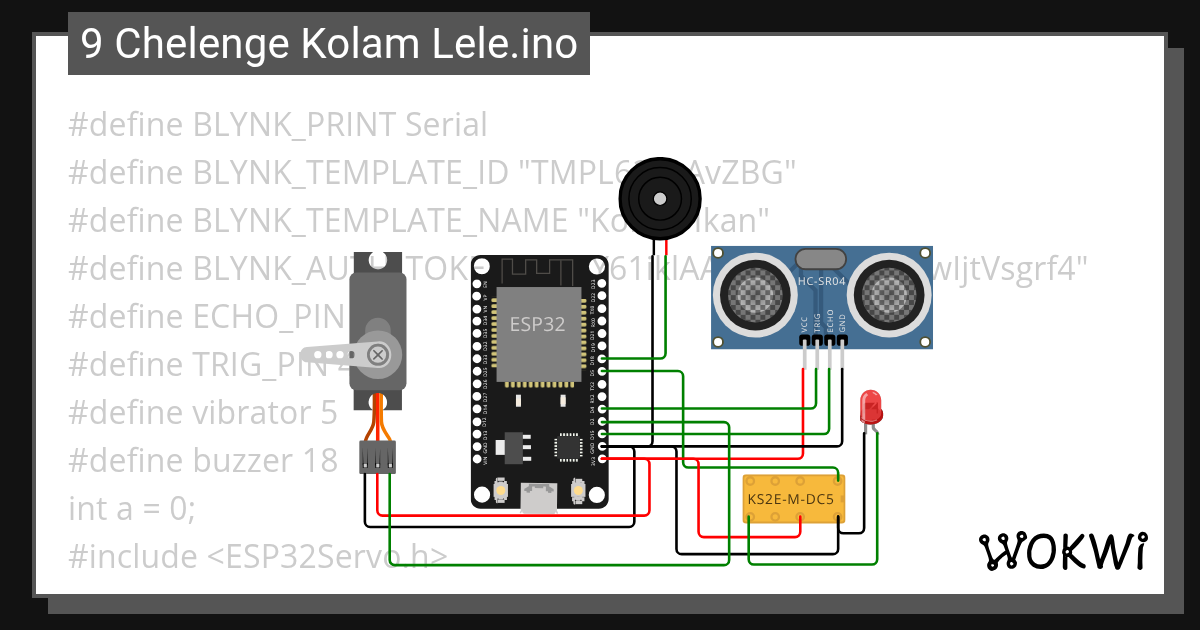 9 Chelenge Kolam Lele.ino - Wokwi ESP32, STM32, Arduino Simulator