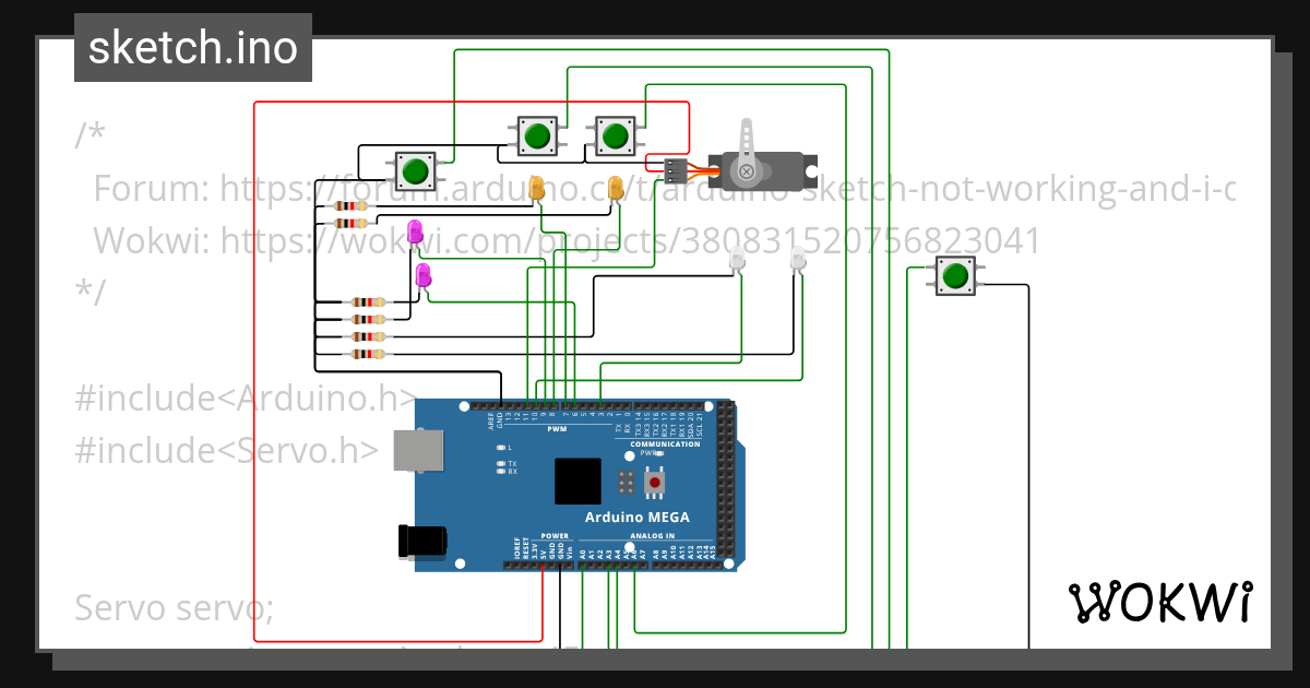 Wokwi - Online ESP32, STM32, Arduino Simulator