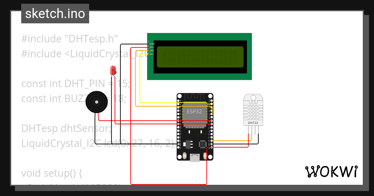 Pendeteksi kebakaran dengan suara, menggunakan temperature suhu Copy - Wokwi ESP32, STM32 ...