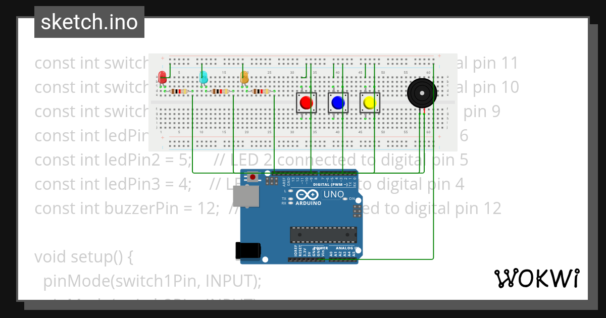 Lab1_2 Dalia 2 - Wokwi ESP32, STM32, Arduino Simulator