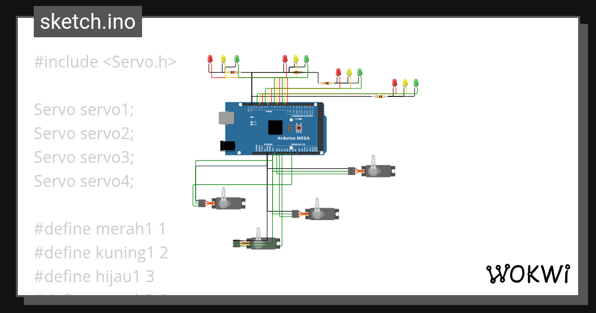 mega - Wokwi ESP32, STM32, Arduino Simulator