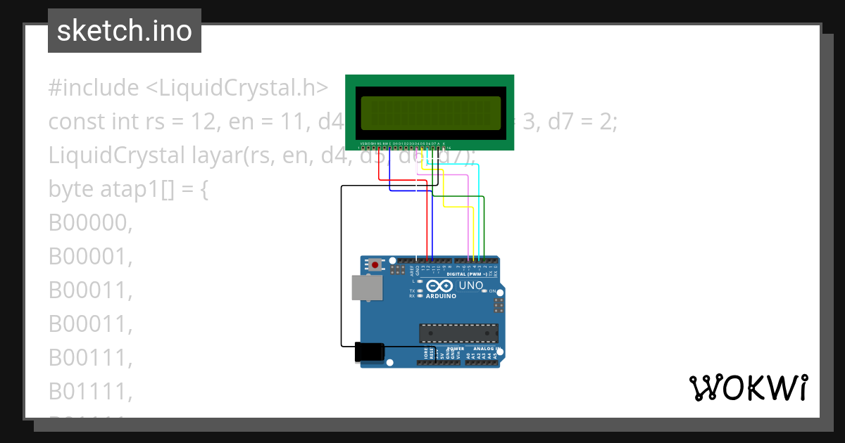 proyecto 1 - Wokwi ESP32, STM32, Arduino Simulator