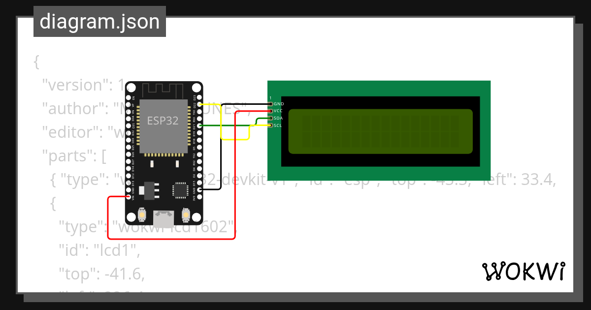 lcd - Wokwi ESP32, STM32, Arduino Simulator