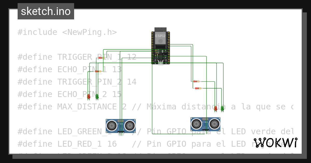 Parqueadero Copy Wokwi Esp32 Stm32 Arduino Simulator
