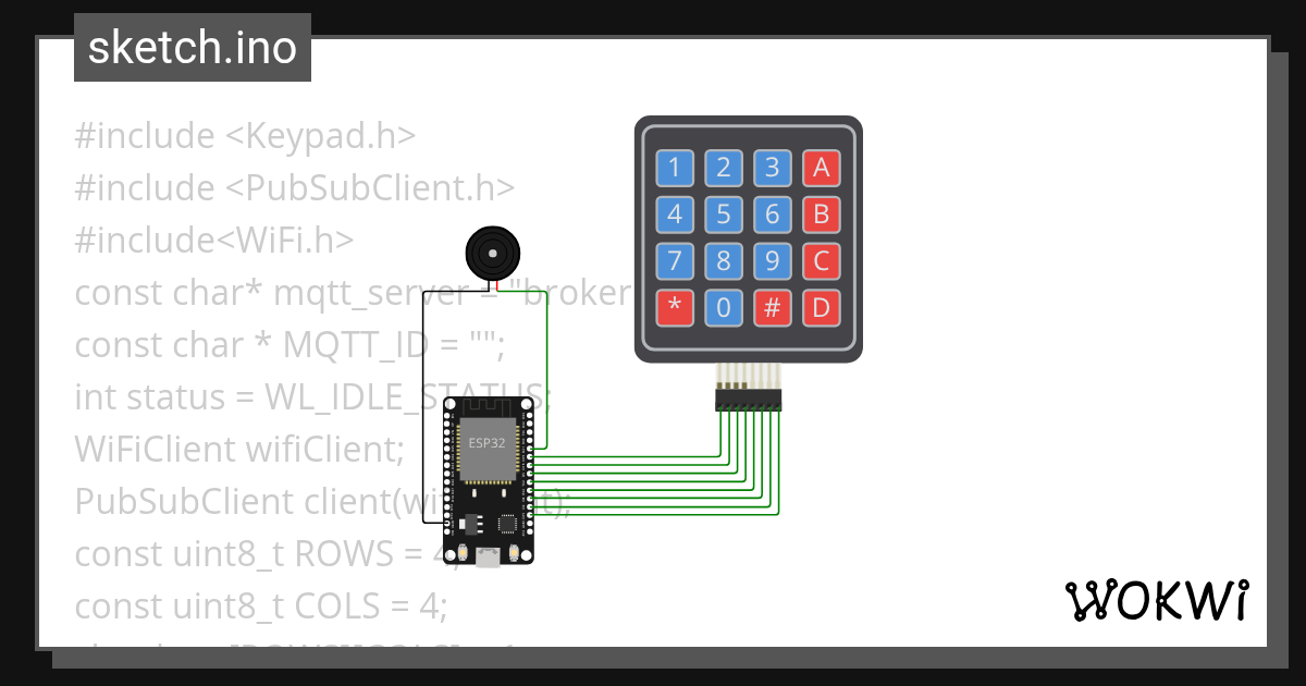 Wokwi - Online ESP32, STM32, Arduino Simulator