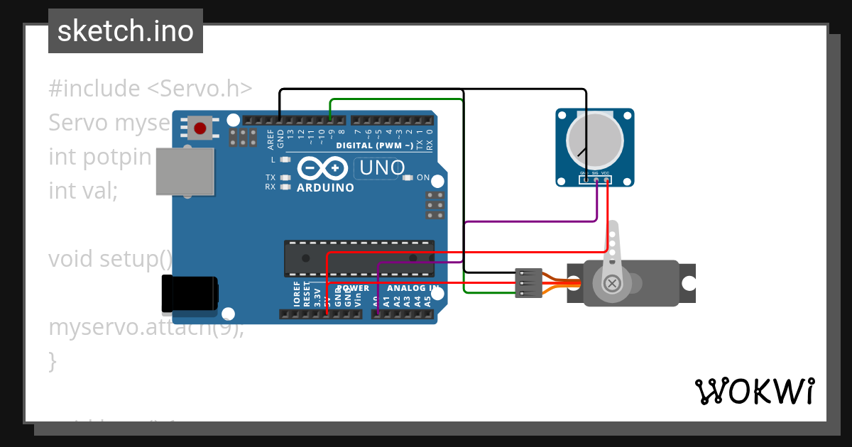 servo - Wokwi ESP32, STM32, Arduino Simulator
