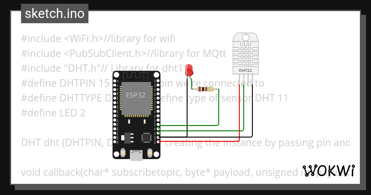 Dhtespibm Wokwi Esp32 Stm32 Arduino Simulator