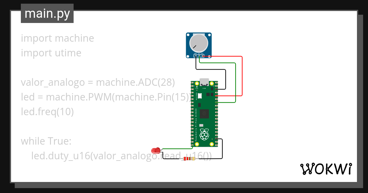 Combinar Adc Con Pwm Wokwi Esp32 Stm32 Arduino Simulator 1703