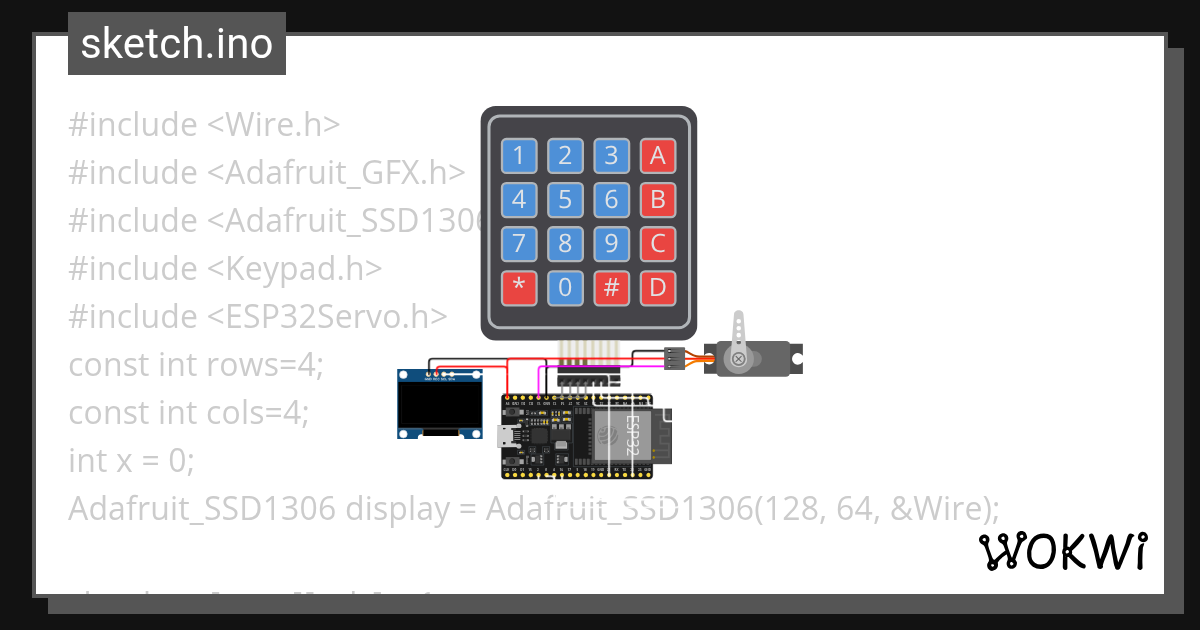KEY MKC.1 =>= - Wokwi ESP32, STM32, Arduino Simulator