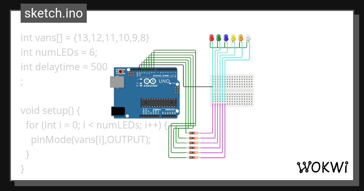 Activity 2 - Wokwi ESP32, STM32, Arduino Simulator