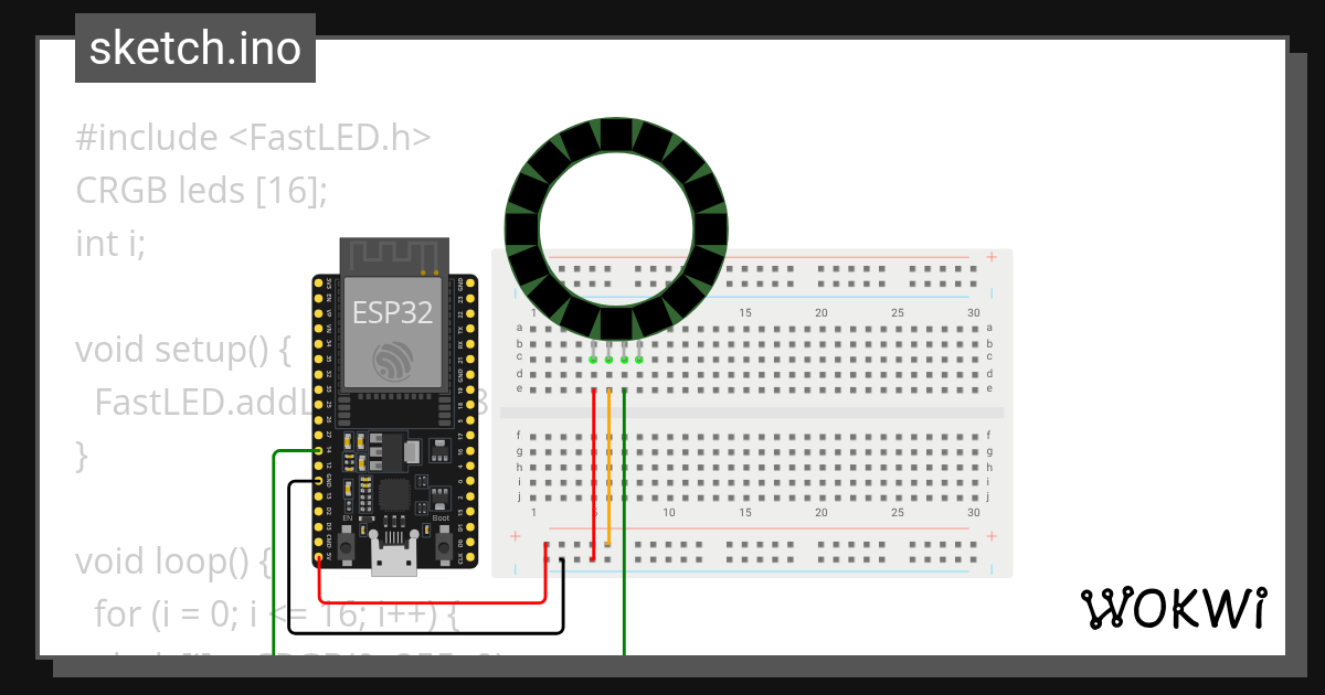 lab3 - Wokwi ESP32, STM32, Arduino Simulator