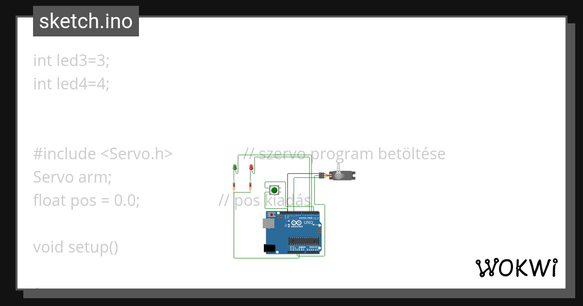 Servo2 Wokwi Esp32 Stm32 Arduino Simulator 