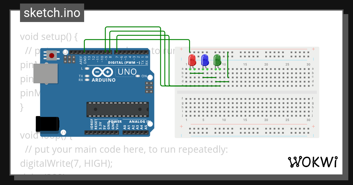 Niel Andrei Diaz_LED Light Coding 1 - Wokwi ESP32, STM32, Arduino Simulator