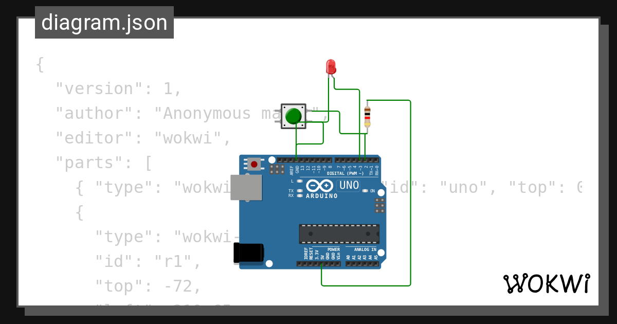 第二题 开关控制灯泡 Wokwi Esp32 Stm32 Arduino Simulator