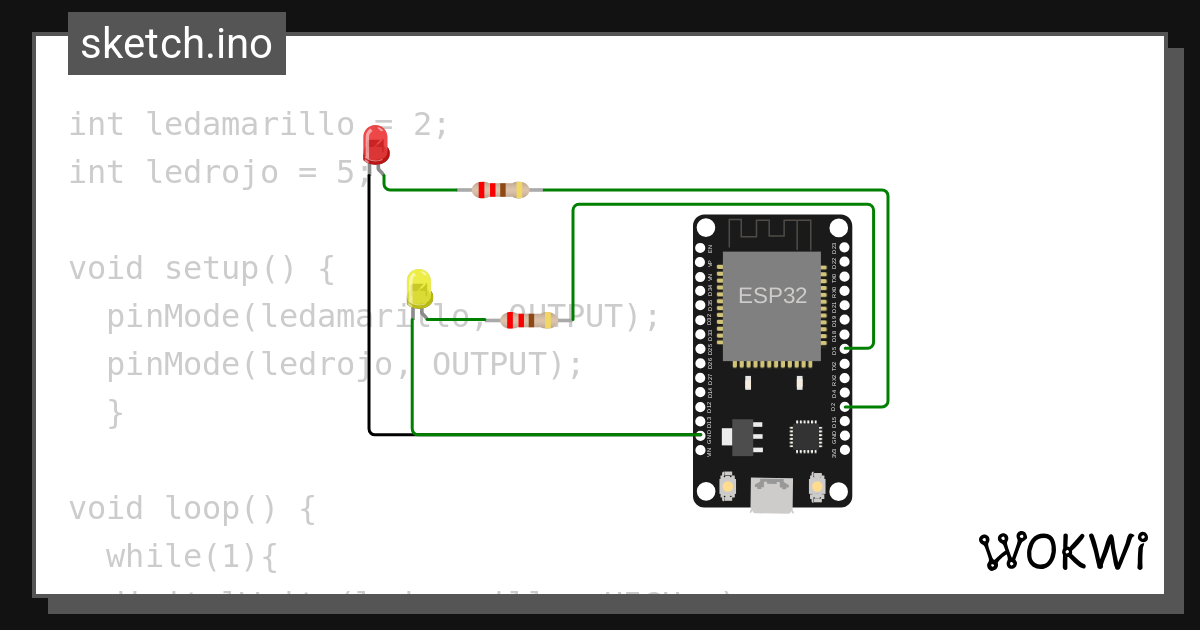 Sendey Gonzalez Wokwi Esp32 Stm32 Arduino Simulator 