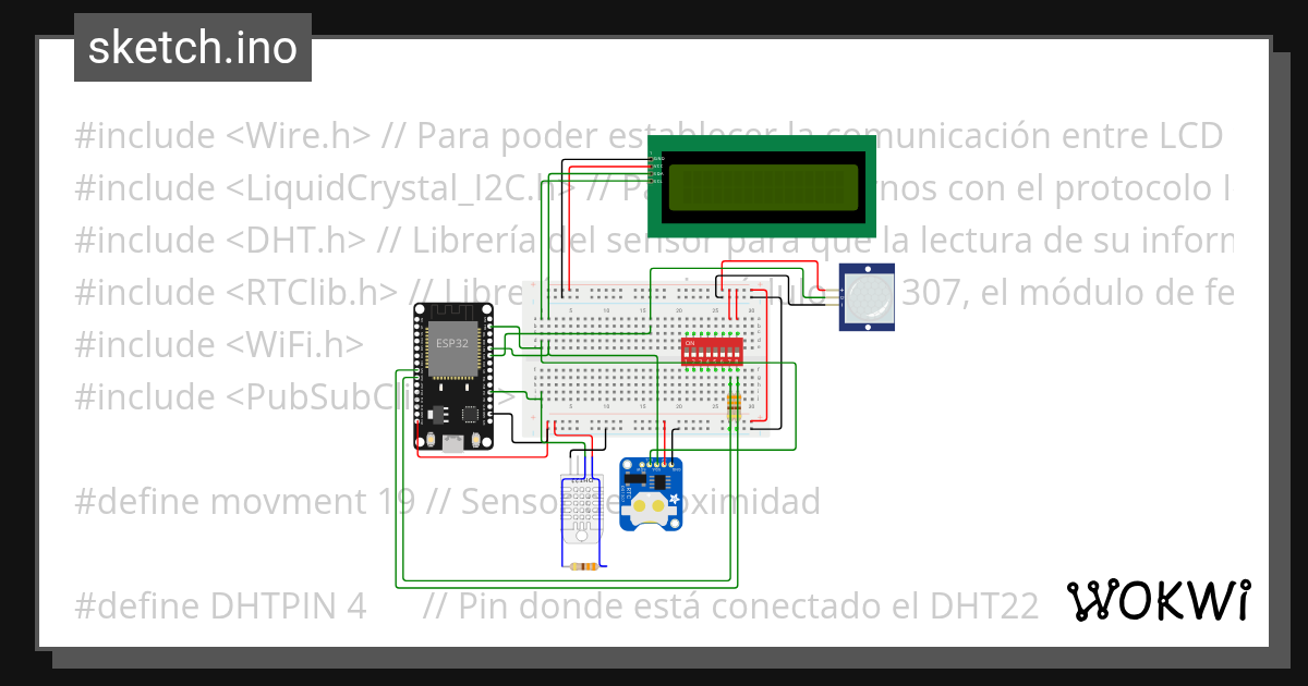 Practica4 Pub/Sub - Wokwi ESP32, STM32, Arduino Simulator