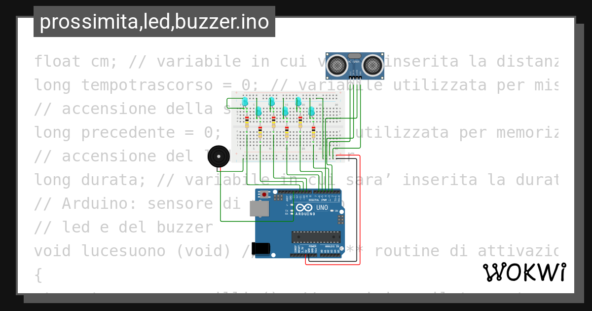 Prossledbuzzer Wokwi Esp32 Stm32 Arduino Simulator