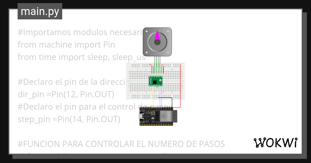 Proyecto 13 HI - Wokwi ESP32, STM32, Arduino Simulator