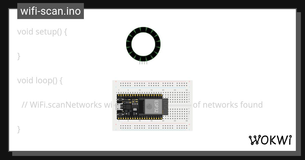 wifi-scan.ino Copy (2) - Wokwi ESP32, STM32, Arduino Simulator