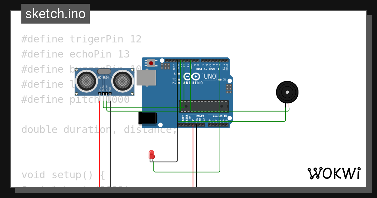 Alarm Indikator Wokwi Esp32 Stm32 Arduino Simulator