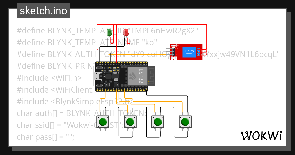 9 - Wokwi ESP32, STM32, Arduino Simulator