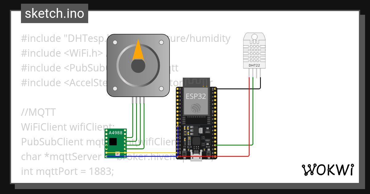 Project1 - Wokwi ESP32, STM32, Arduino Simulator