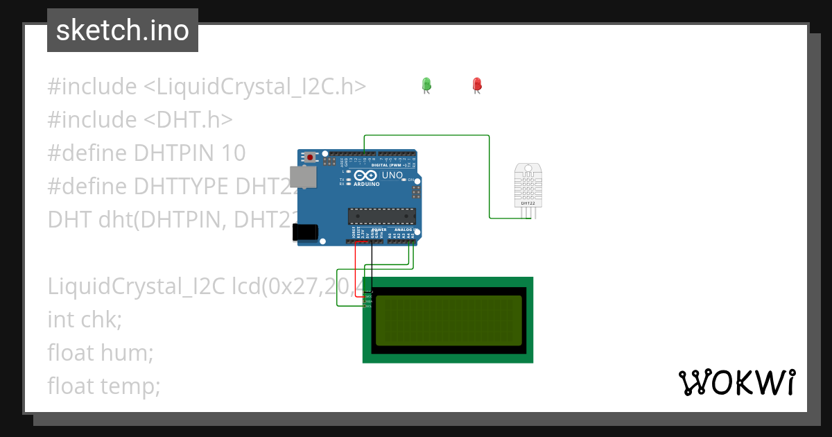 latihan 4 - Wokwi ESP32, STM32, Arduino Simulator