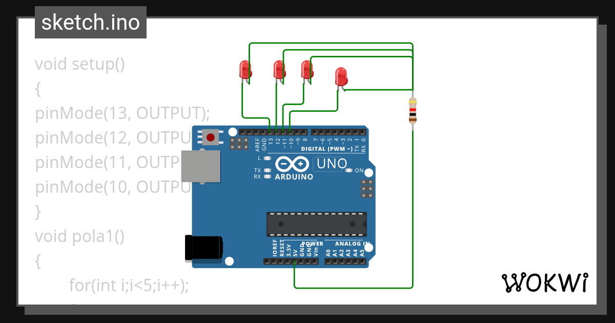 Pemograman Dengan Push Button - Wokwi ESP32, STM32, Arduino Simulator