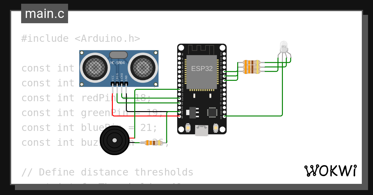 Esp Ultrasensor Copy Wokwi Esp32 Stm32 Arduino Simulator 4414
