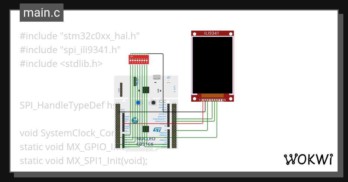 St Nucleo Spi Display 2 Copy 2 Wokwi Esp32 Stm32 Arduino Simulator 3634