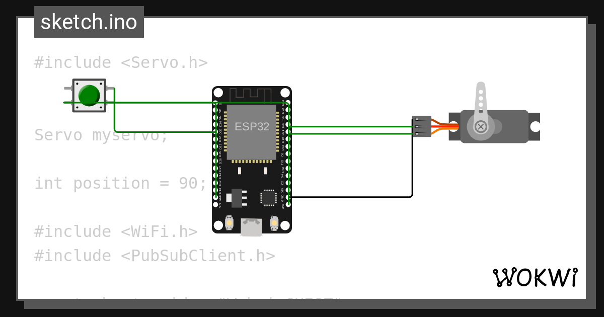 Doorlock Wokwi Esp32 Stm32 Arduino Simulator