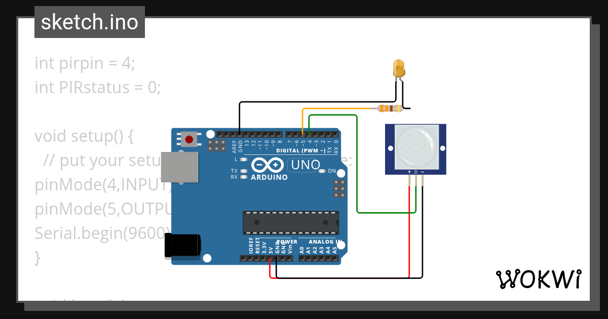 Lampu Otomatis 2 - Wokwi ESP32, STM32, Arduino Simulator