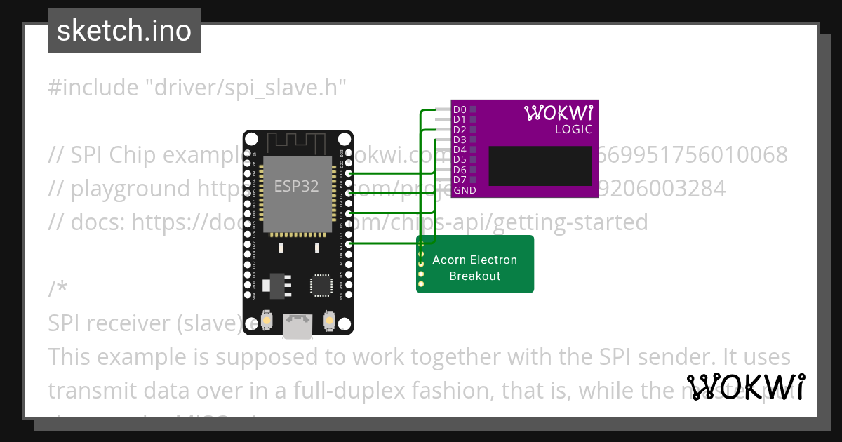 Wokwi - Online ESP32, STM32, Arduino Simulator