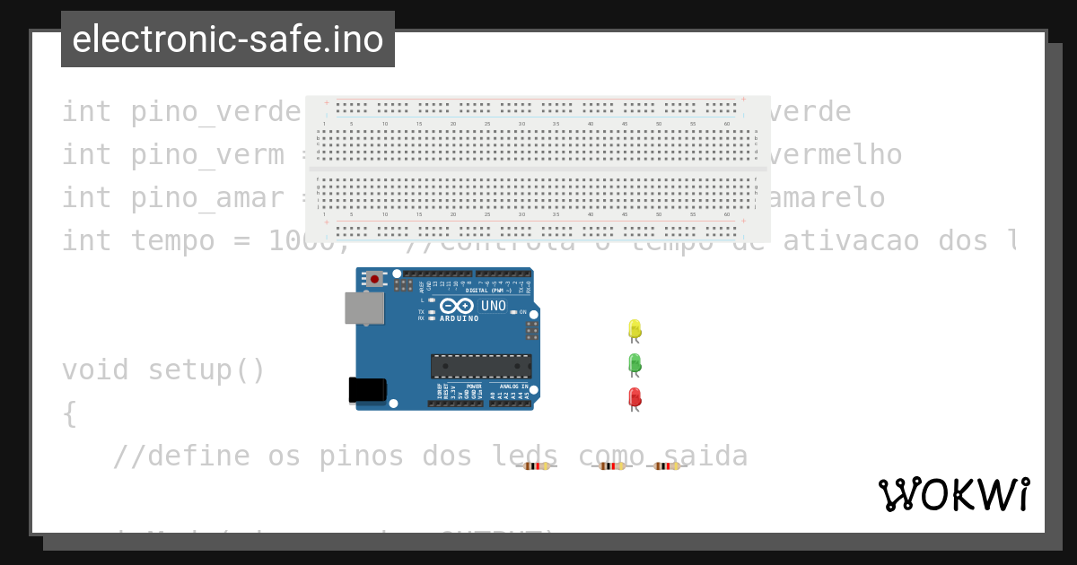 Electronic O Copy Wokwi Esp32 Stm32 Arduino Simulator