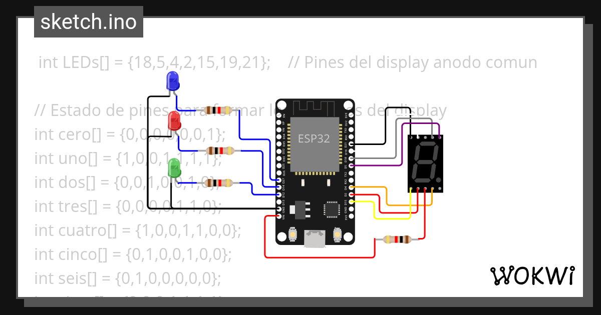 Reto 1 RA - Wokwi ESP32, STM32, Arduino Simulator