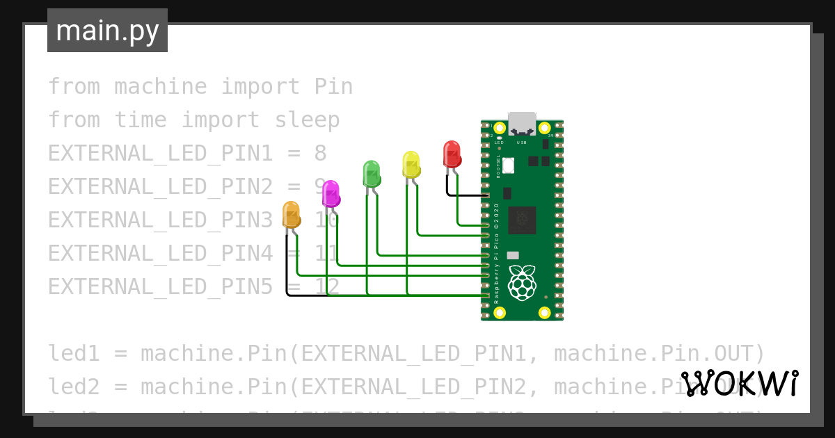 0015ledhg Wokwi Esp32 Stm32 Arduino Simulator