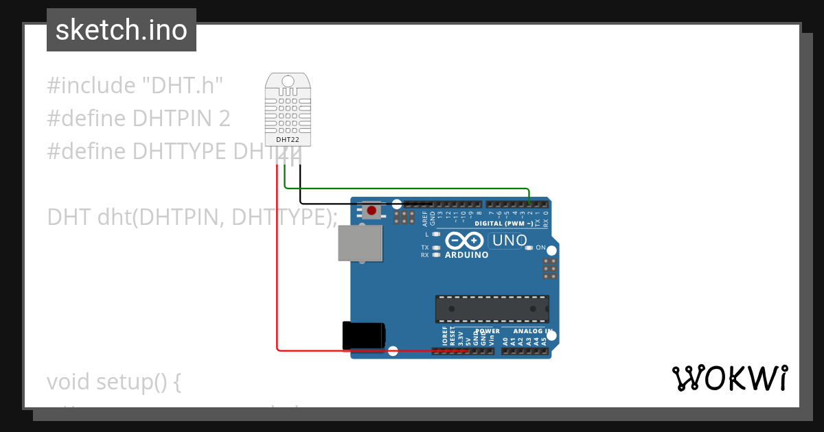Kelembapan Dan Suhu Wokwi Esp32 Stm32 Arduino Simulator 7852