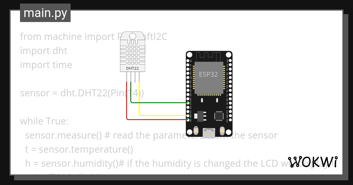 Micropython Dht22 Wokwi Esp32 Stm32 Arduino Simulator