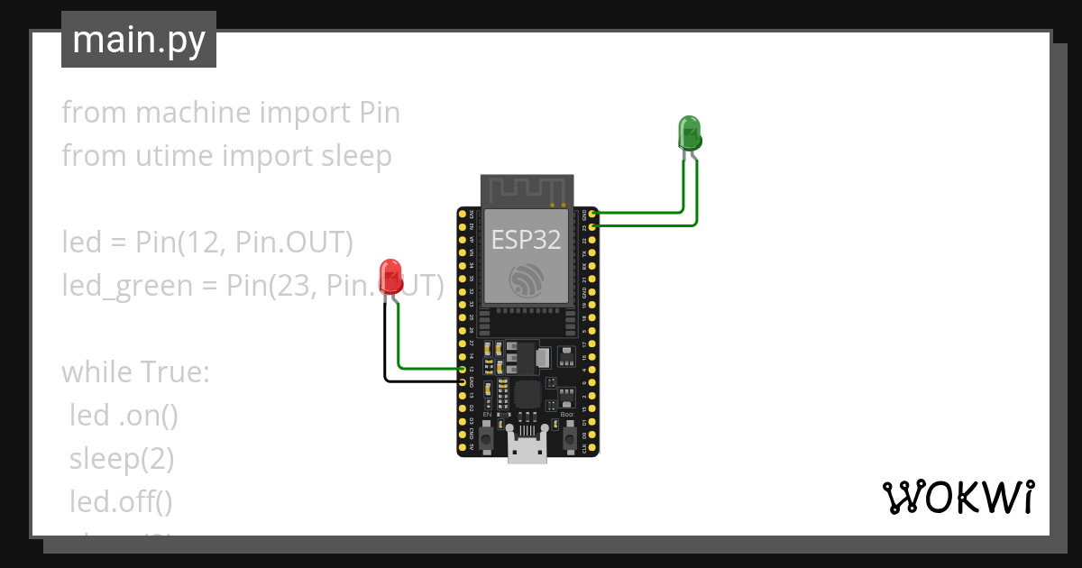 lesson 1 - Wokwi ESP32, STM32, Arduino Simulator lesson 1 - Wokwi ESP32, STM32, Arduino Simulator