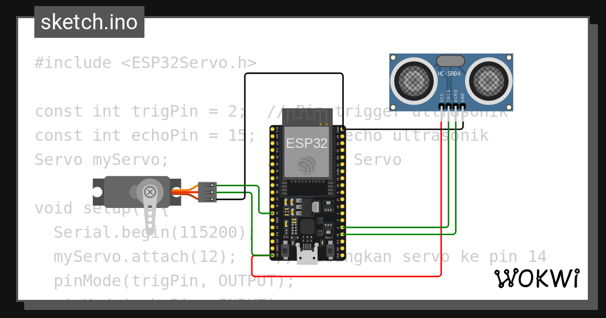 Parkiran Wokwi Esp32 Stm32 Arduino Simulator